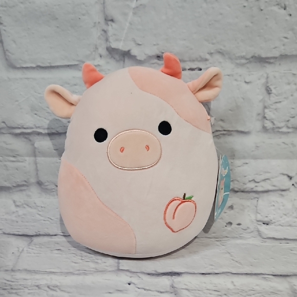 Squishmallows | Toys | Squishmallows Lilaz The Peach Cow | Poshmark